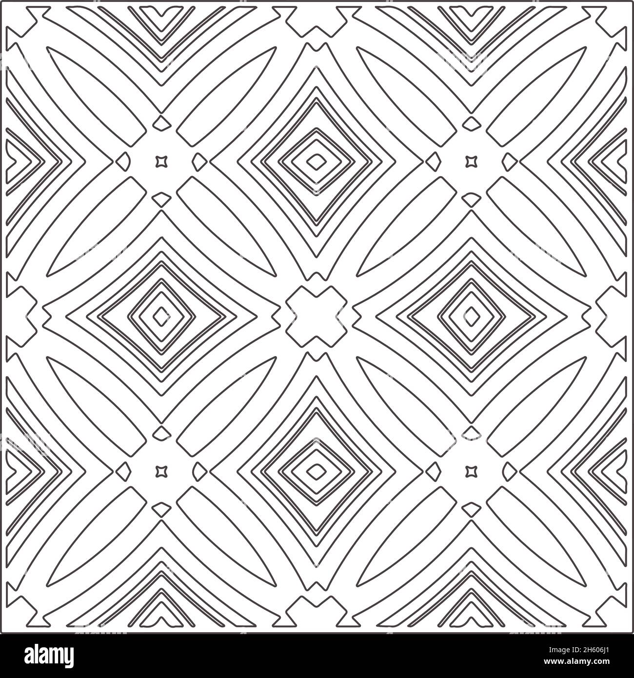 Repeating geometric tiles from striped elements.Modern geometric ...