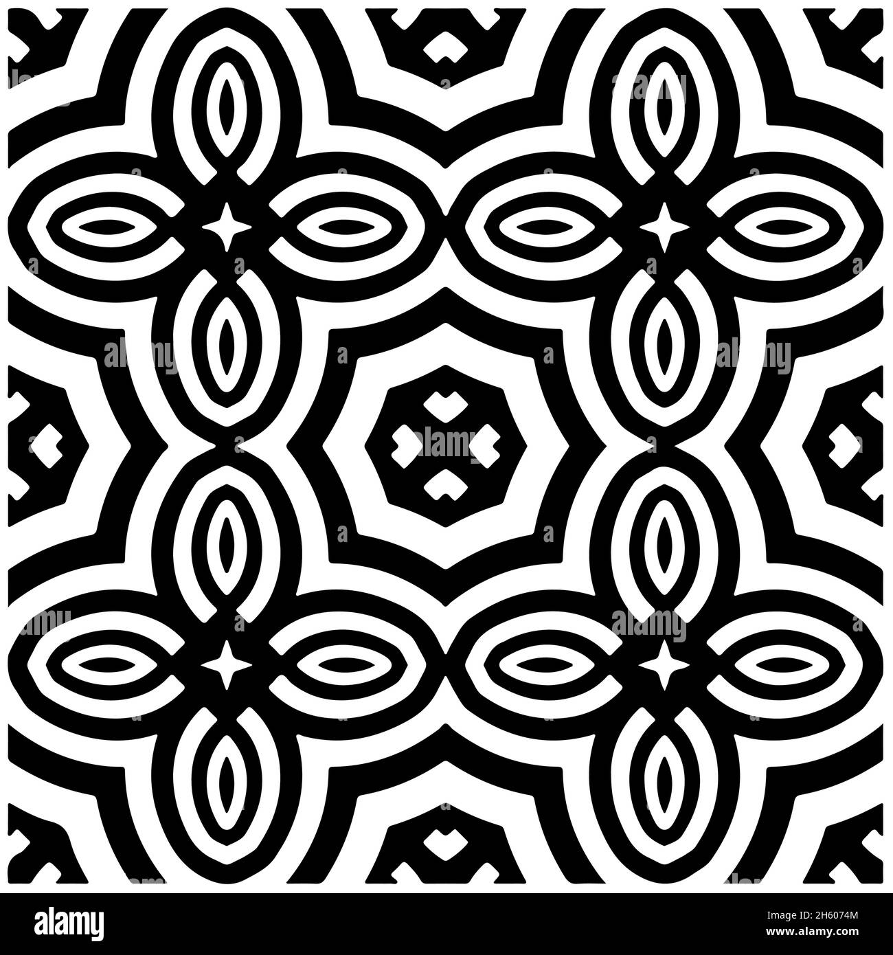 Vector geometric seamless pattern.Modern geometric background with ...