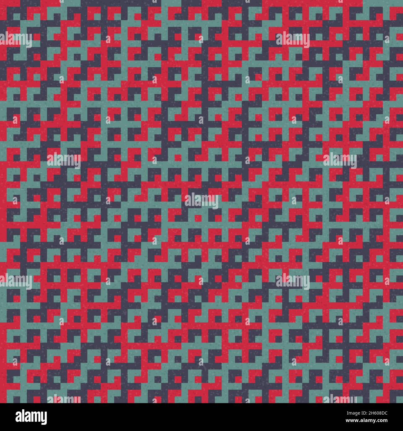 Abstract Geometrical generative computational art illustration Stock ...