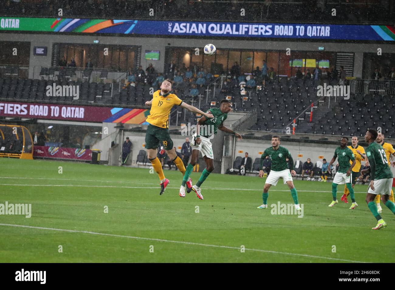 Socceroos vs Saudi Arabia Stock Photo - Alamy