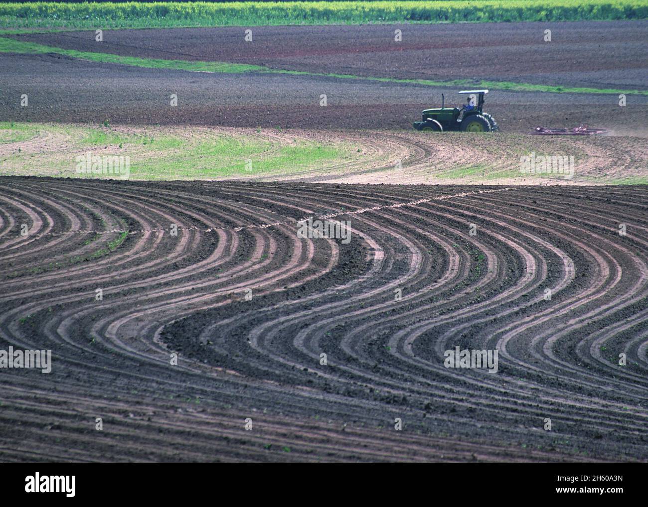 Contour farming and terraces, Tombs, County, Georgia ca. 2011 or ...