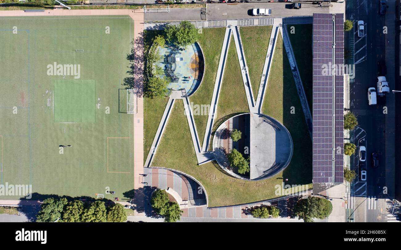 Bushwick brooklyn aerial hi-res stock photography and images - Alamy