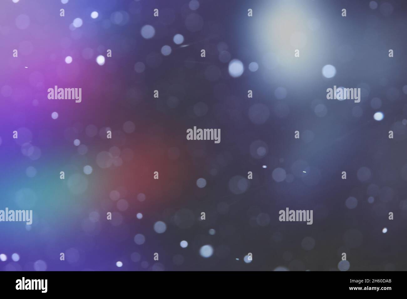 natural falling snow on a dark background gradient illumination Stock ...
