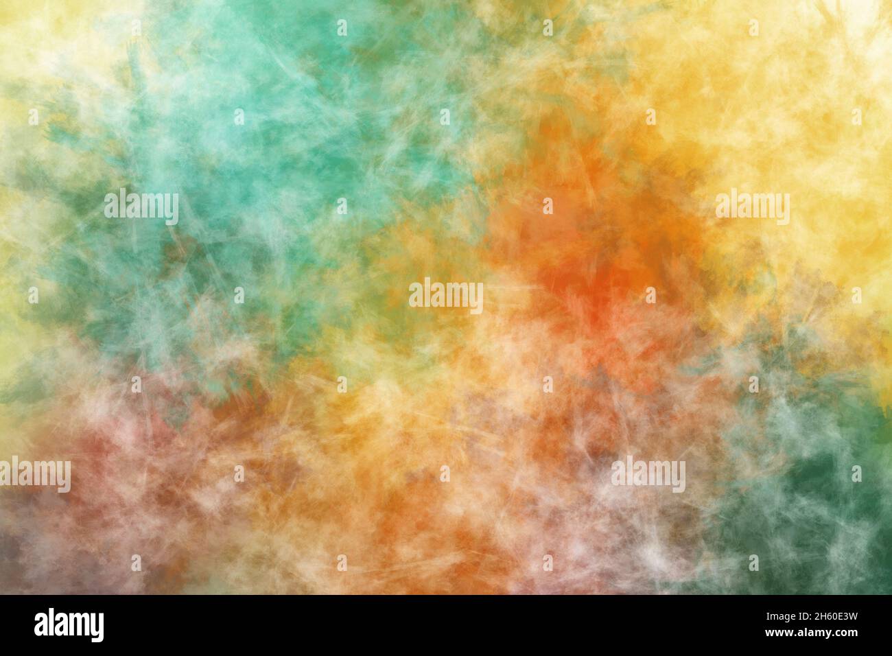 Color ink smears Abstract painting on paper Dynamic pattern Creative ...