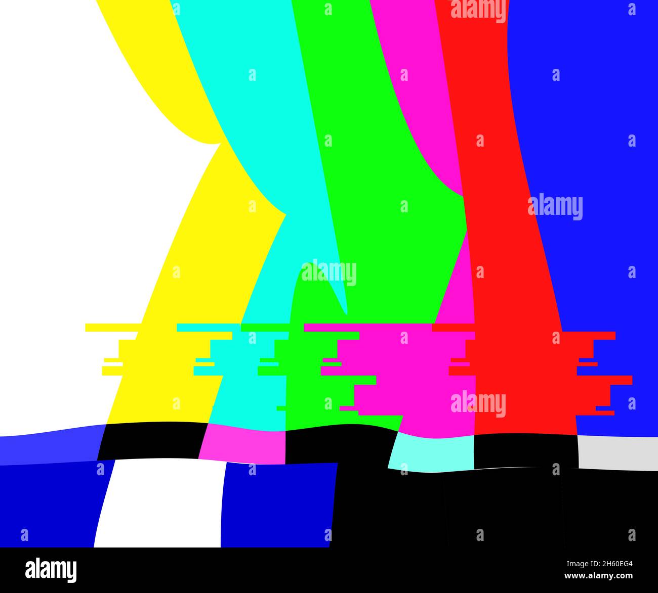 Broadcasting error Stock Vector Images - Alamy