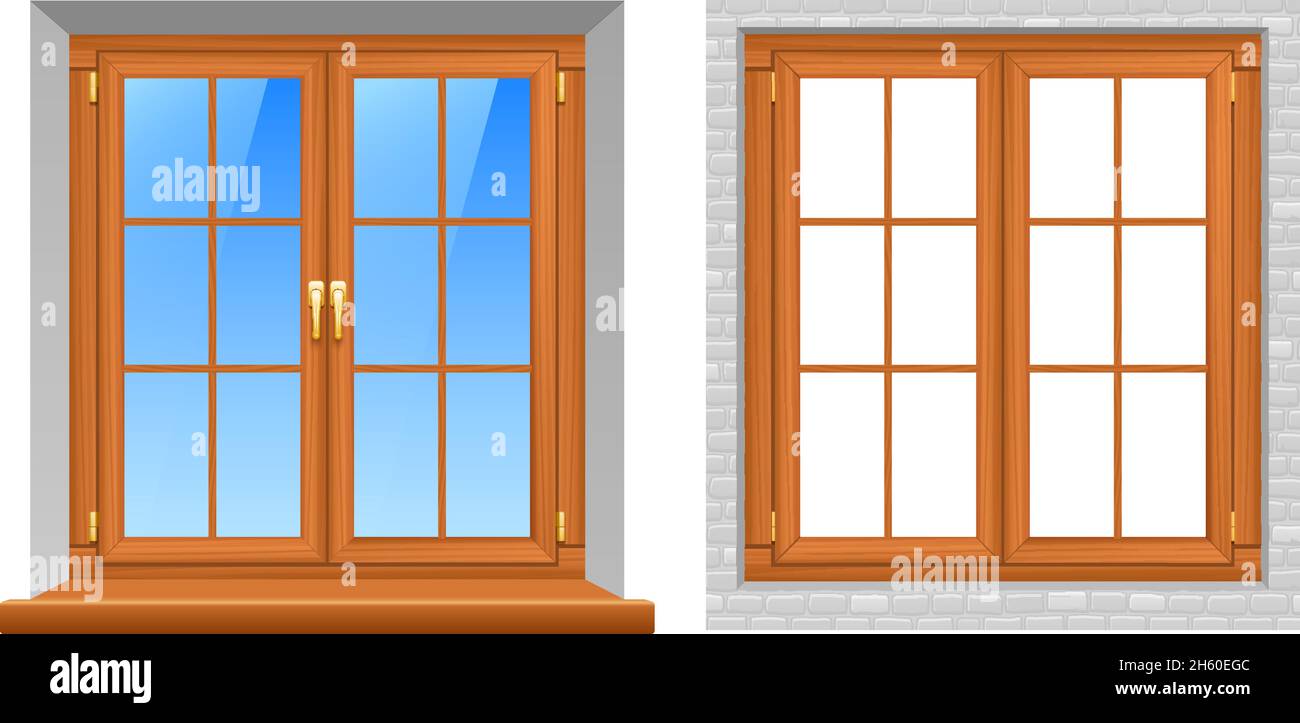 Wooden Window Frame Texture