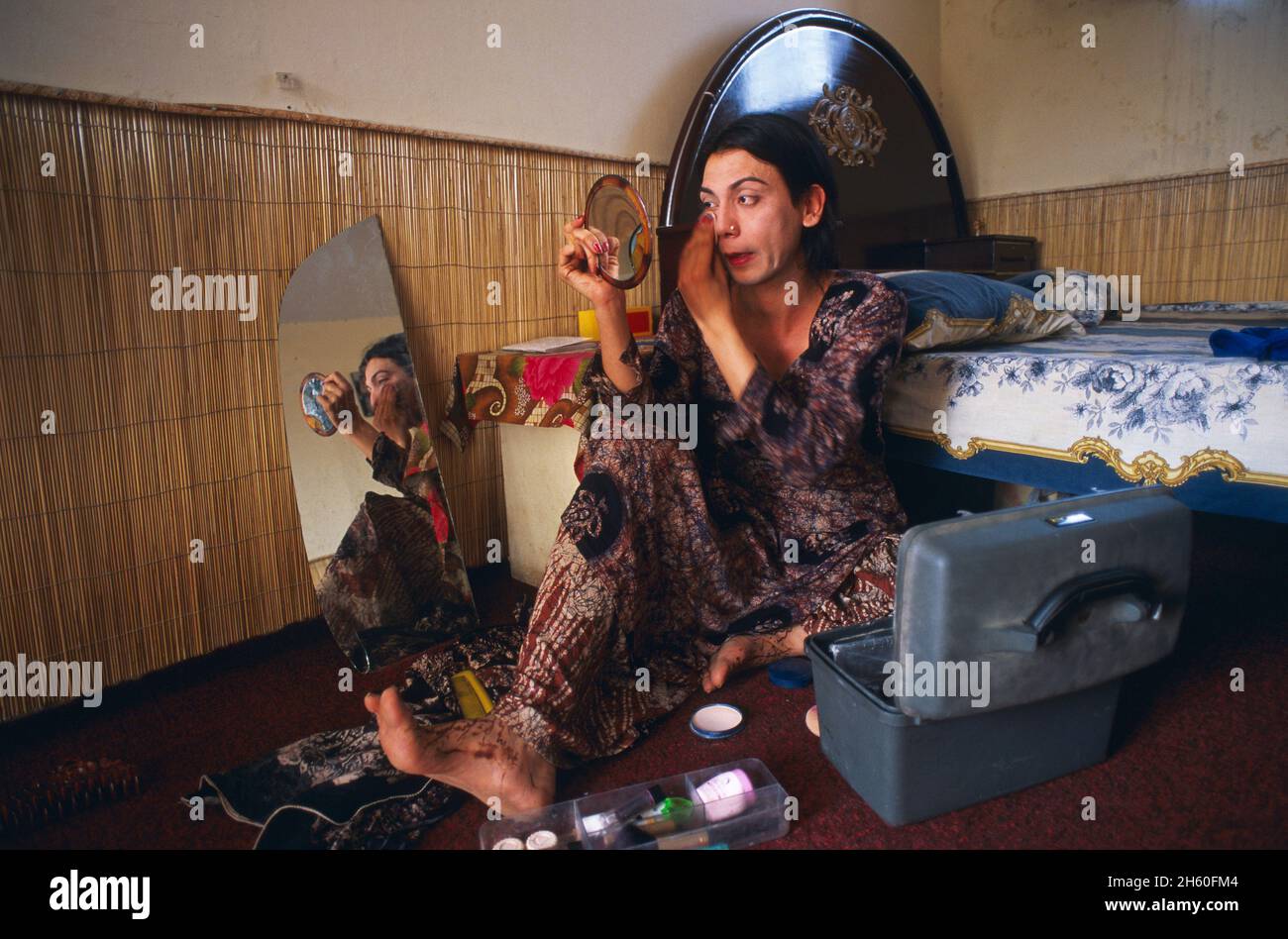 Pakistan. Punjab province. Hijra, the half woman of Pakistan. During ...