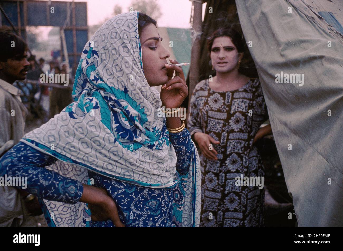 Pakistan. Punjab province. Hijra, the half woman of Pakistan. During ...