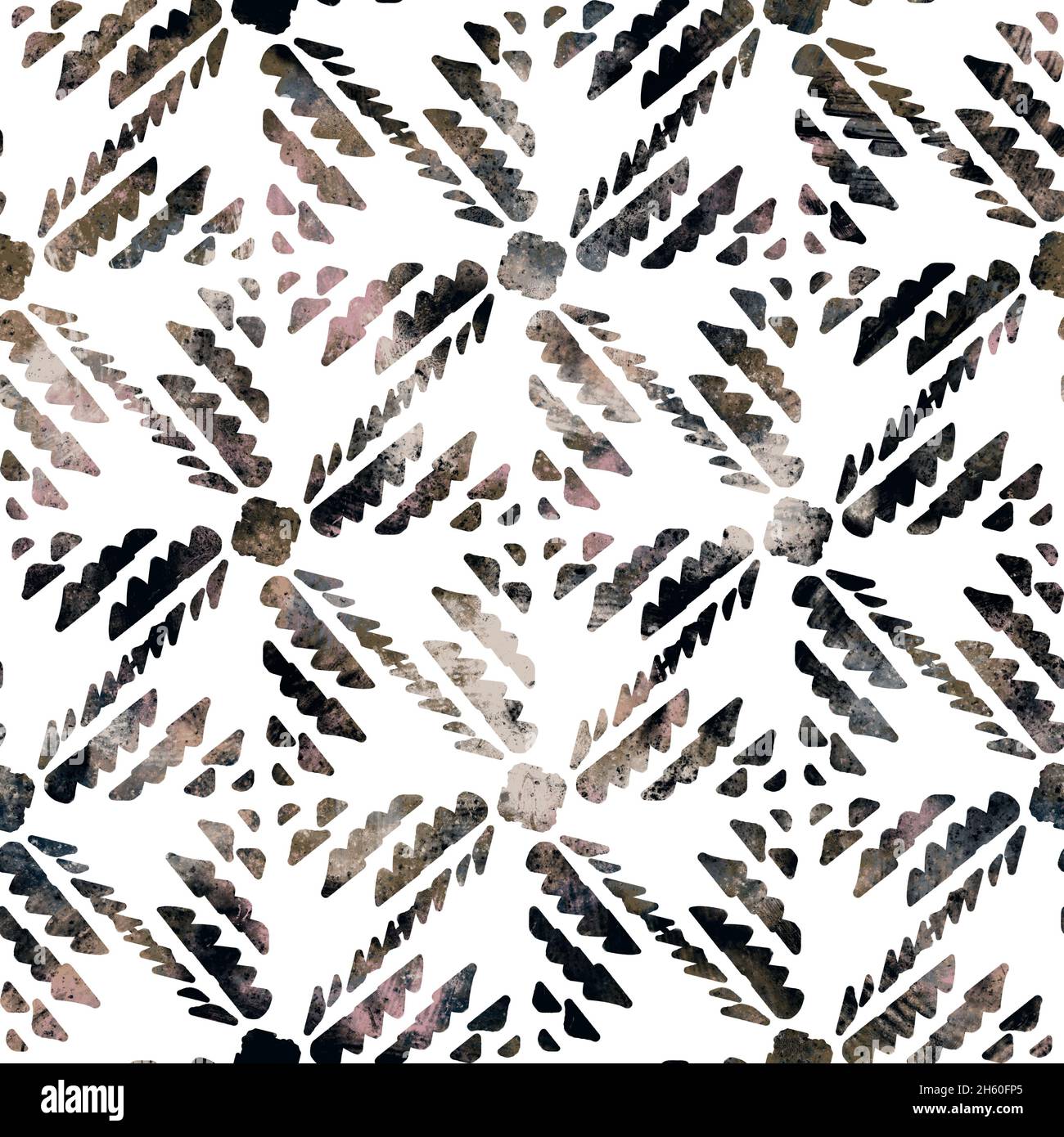 Seamless neutral and white grungy classic abstract surface pattern ...
