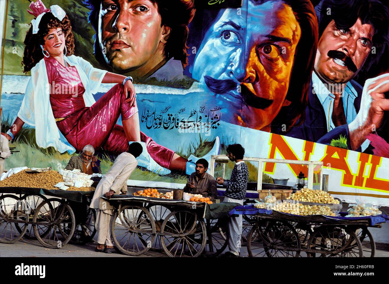 Movie poster, Lahore, Punjab province, Pakistan Stock Photo - Alamy