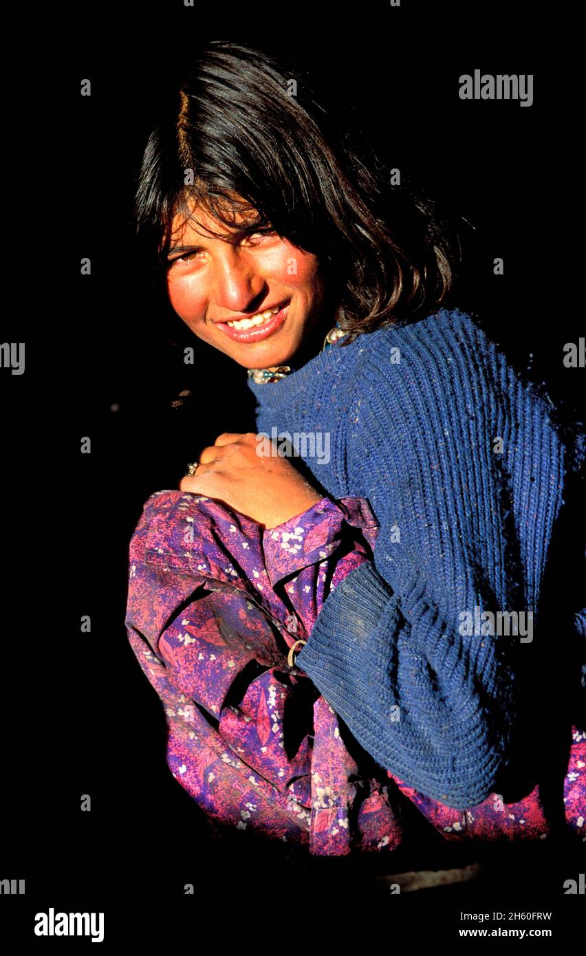Hunza woman, Hunza valley, Passu, North Pakistan Stock Photo - Alamy