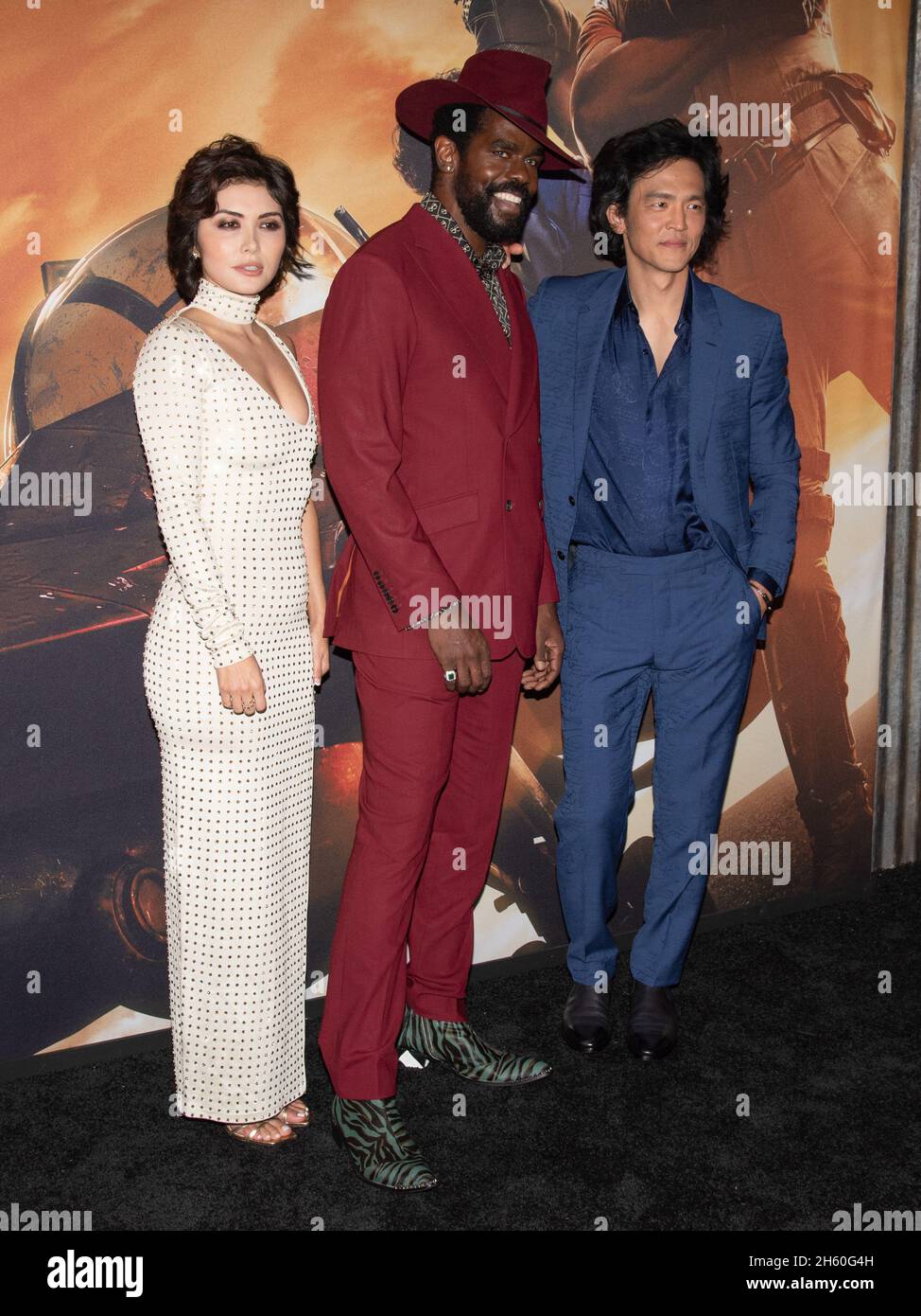 Los Angeles, California, USA. 11th Nov, 2021. Daniella Pineda, John Cho ...