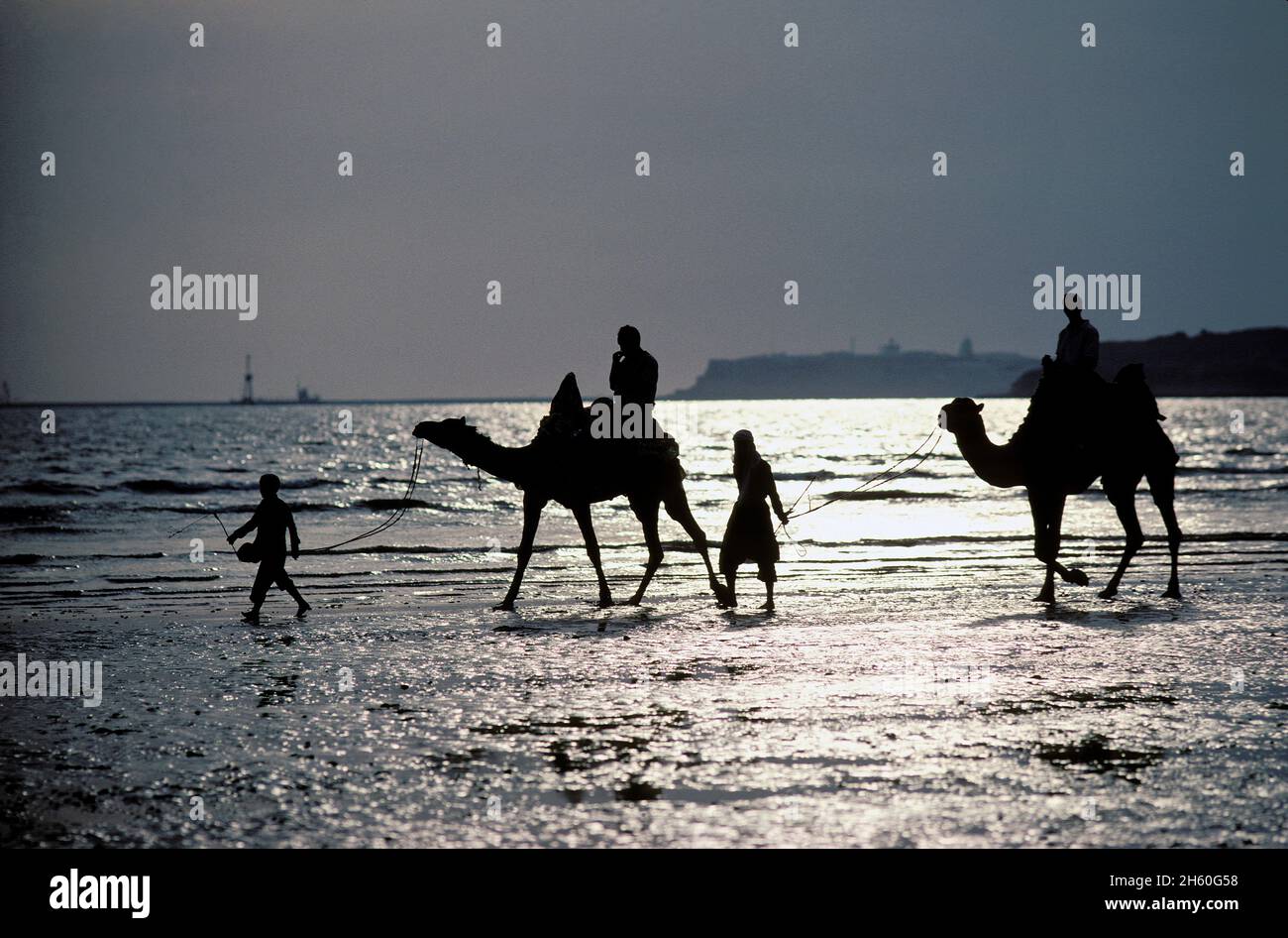 Pakistan, Sind, Karachi, Clifton beach Stock Photo - Alamy