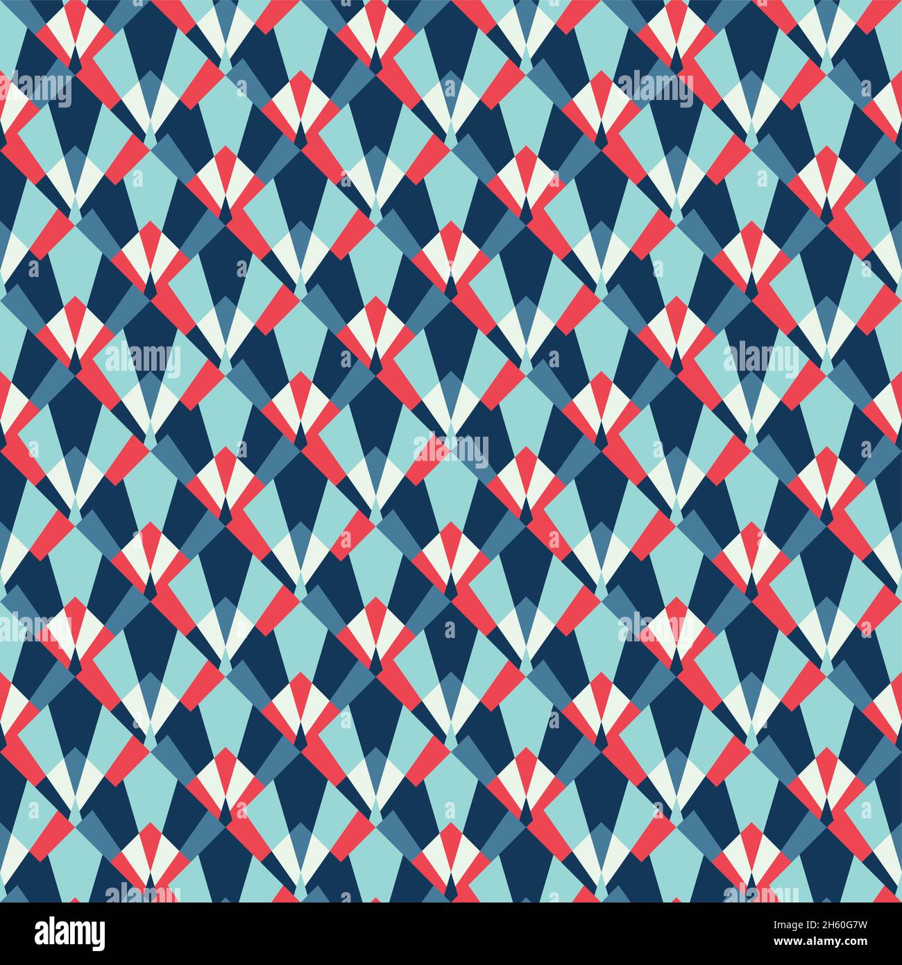 Minimalist bright mosaic seamless Stock Vector Images - Alamy