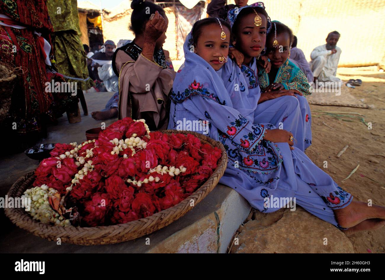 Pakistan, Sind province, shiddi festival near Karachi, Shiddi are the ...