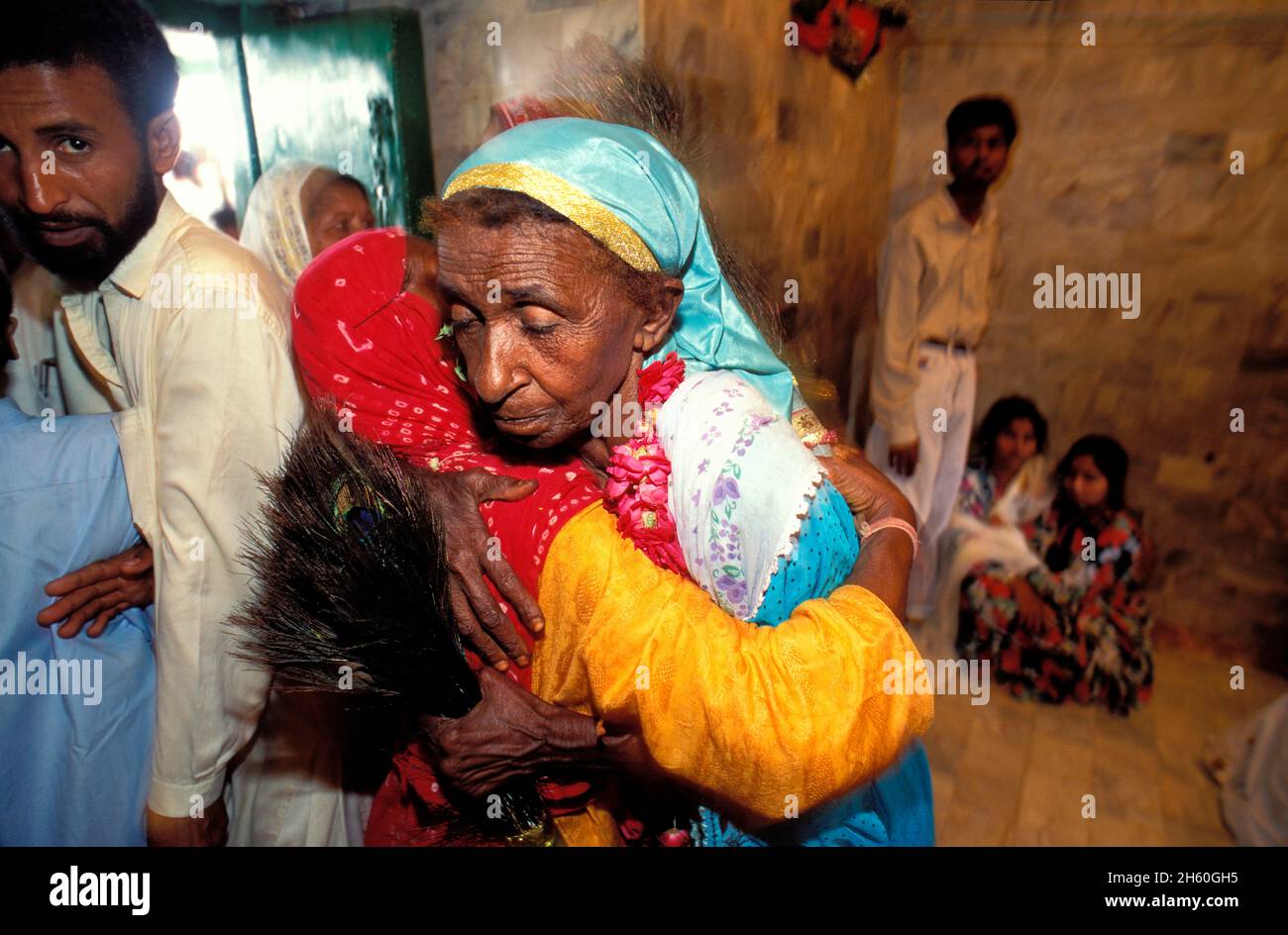 Pakistan, Sind province, shiddi festival near Karachi, Shiddi are the ...