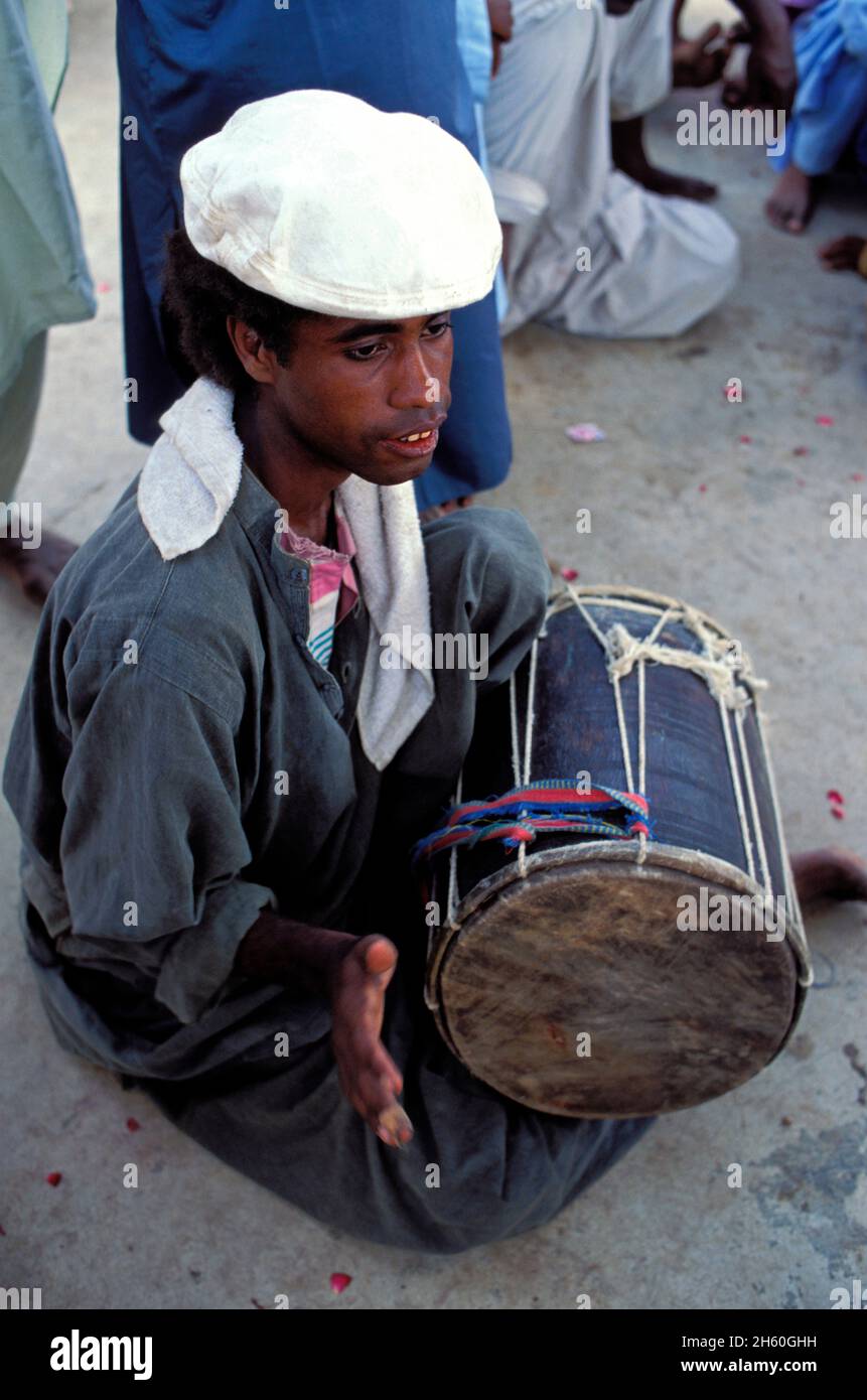 Pakistan, Sind province, shiddi festival near Karachi, Shiddi are the ...