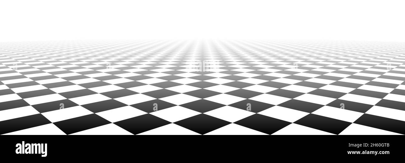 Checkered tile geometric perspective checkerboard surface material ...