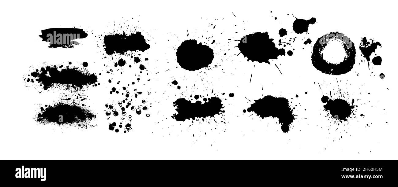 Vector illustration of Splash banners set Stock Vector Image & Art - Alamy