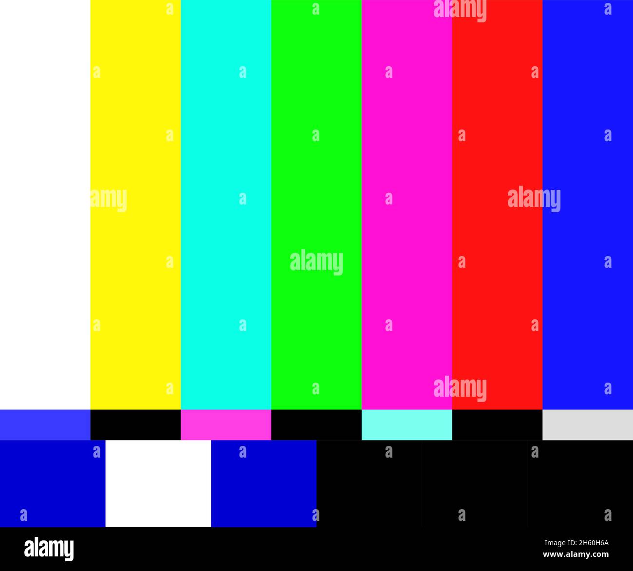 Connection, no signal vector illustration, error of television ...