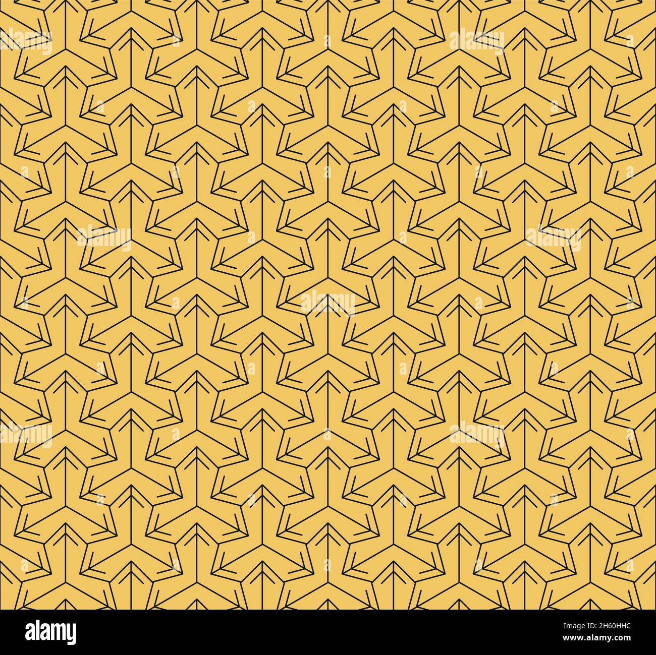 Seamless Pattern design with a minimalist style mosaic with mustard ...