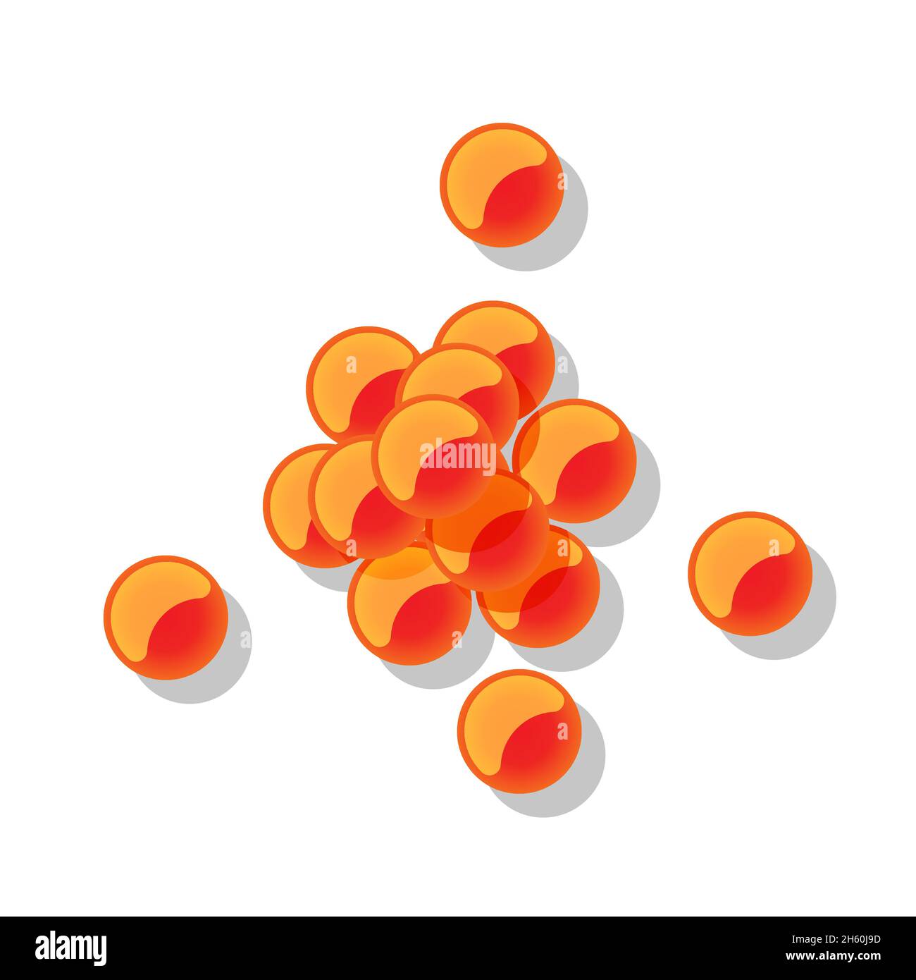 Caviar vector seafood concept. Vector illustration of luxury sea food ...