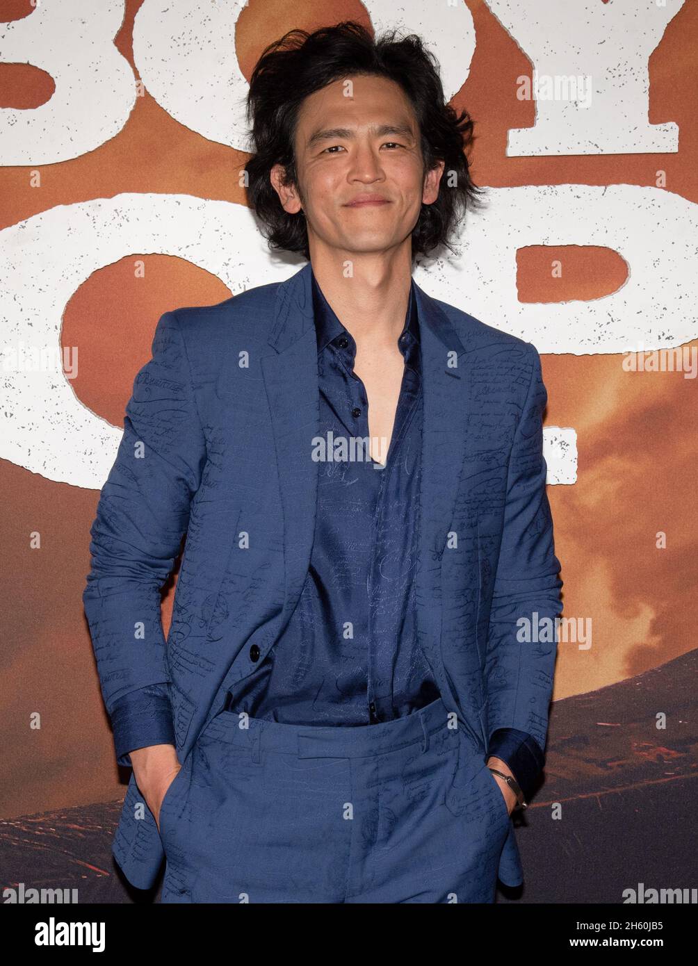 11 November 2021 - Los Angeles, California - John Cho. Netflix's Cowboy ...