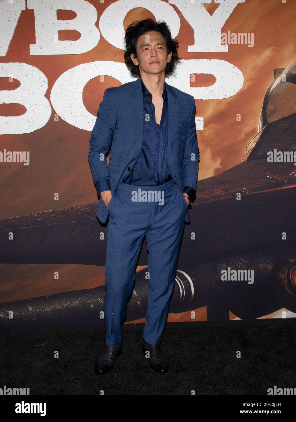 11 November 2021 - Los Angeles, California - John Cho. Netflix's Cowboy ...
