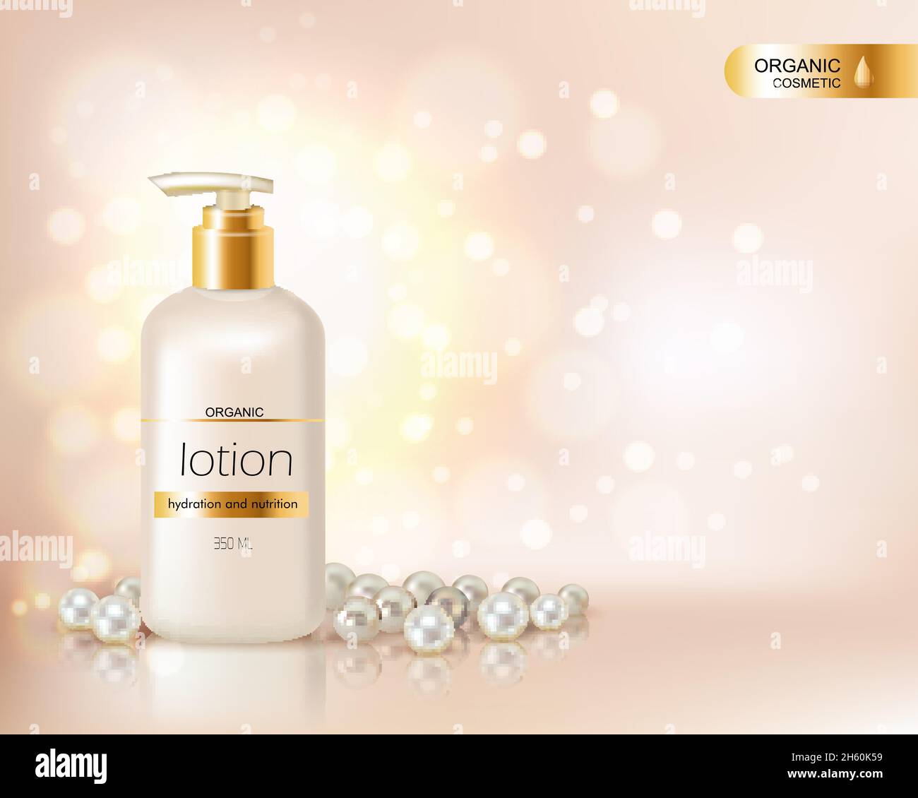 3d gold bottle dispenser Stock Vector Images - Alamy