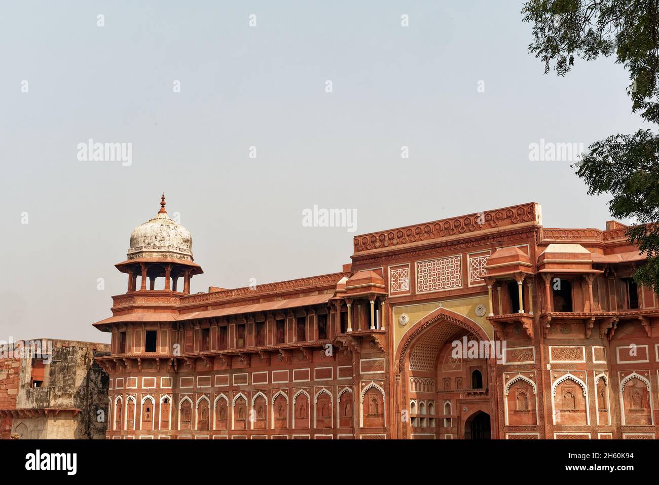 Entrance, Agra Fort Stock Photo - Alamy
