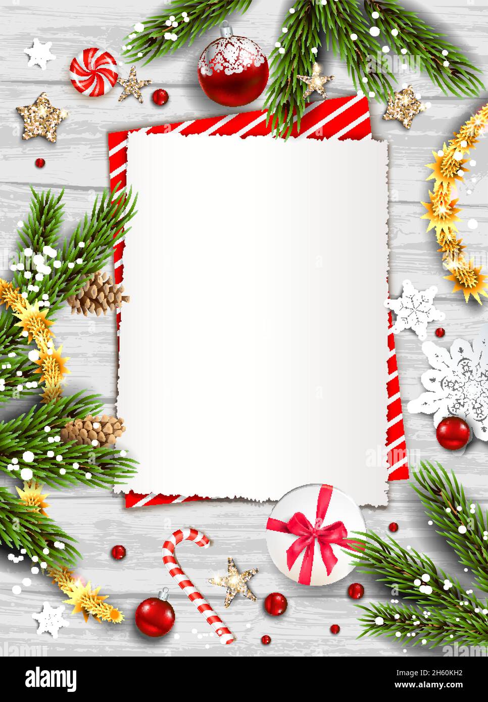 Christmas festive template Stock Vector Image & Art - Alamy