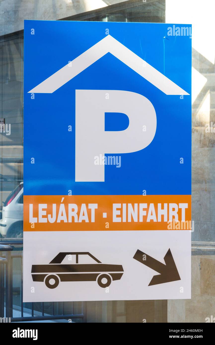 Hungarian signs hi-res stock photography and images - Alamy