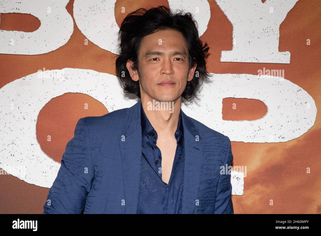 11 November 2021 - Los Angeles, California - John Cho. Netflix's Cowboy ...