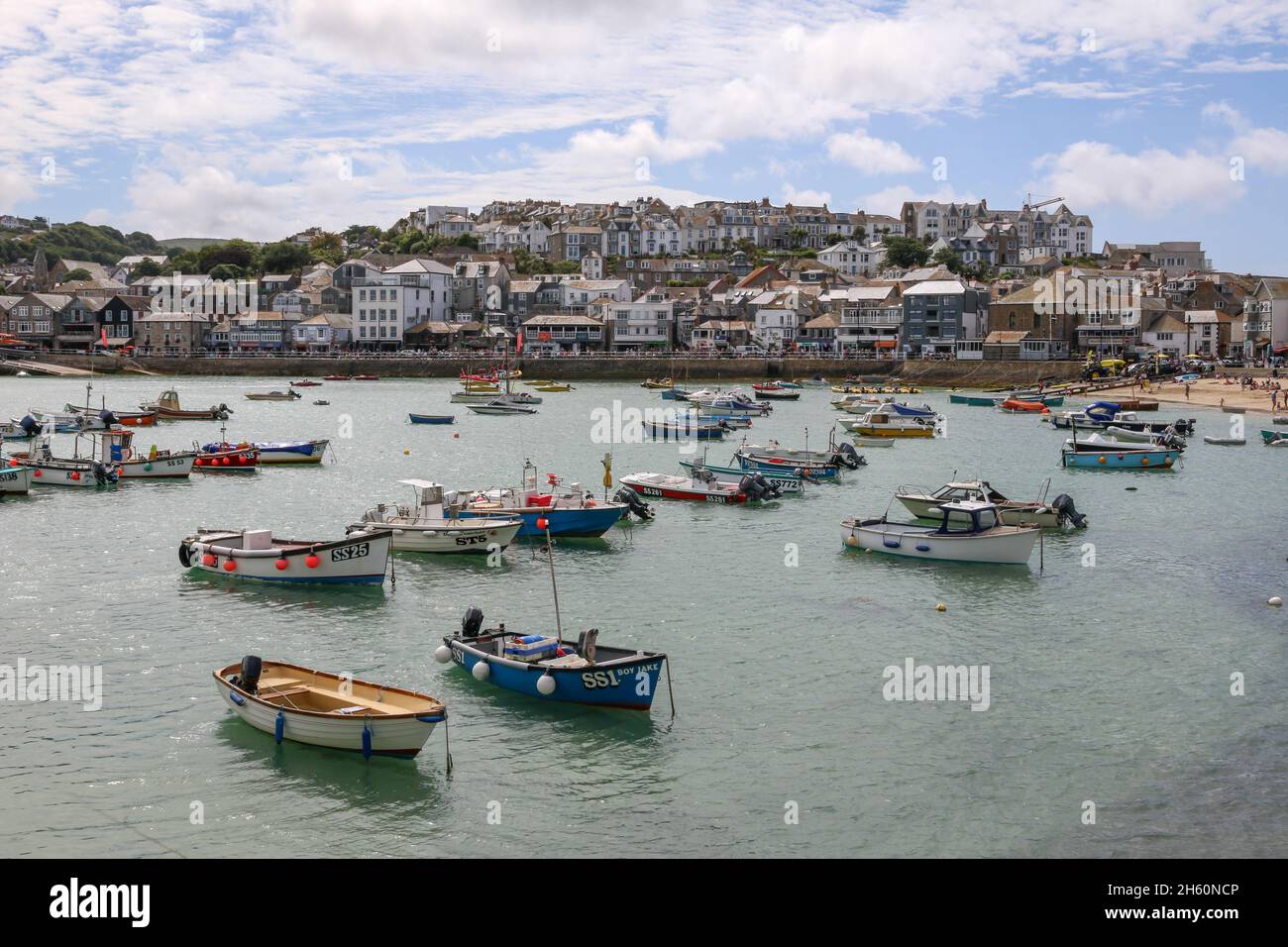 Coastal views from Cornwall, UK Stock Photo - Alamy