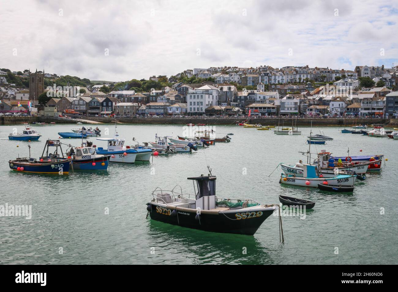 Coastal views from Cornwall, UK Stock Photo - Alamy