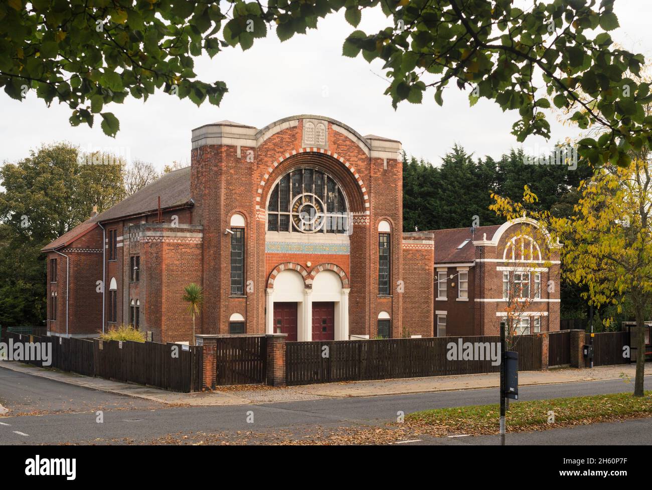 Disused synagogue in Ryhope Road, Sunderland, north east England UK ...