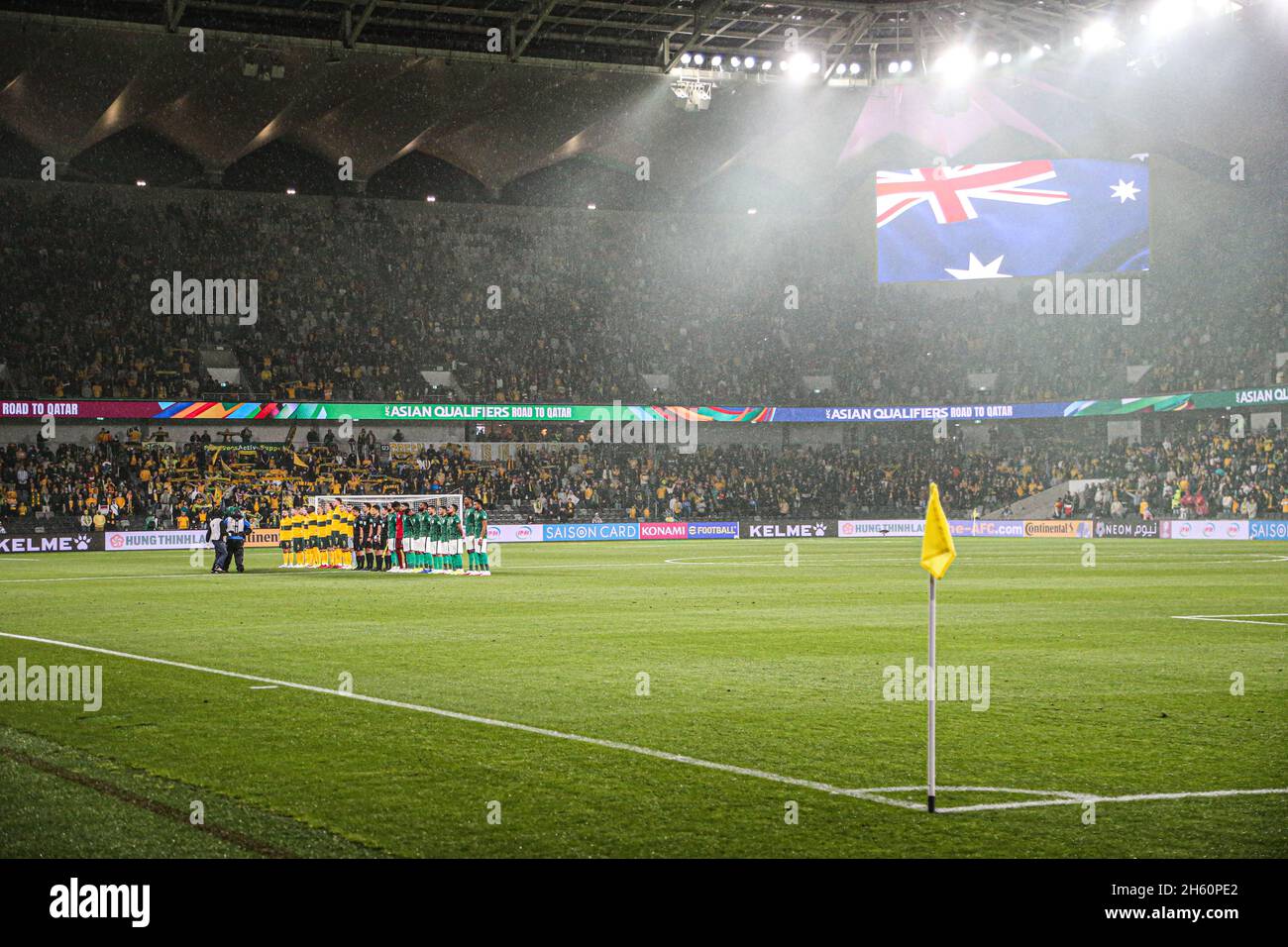 Socceroos vs Saudi Arabia Stock Photo - Alamy