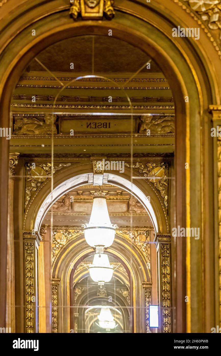 The Elgin and Winter Garden Theatres in Toronto, Canada. Interior view ...