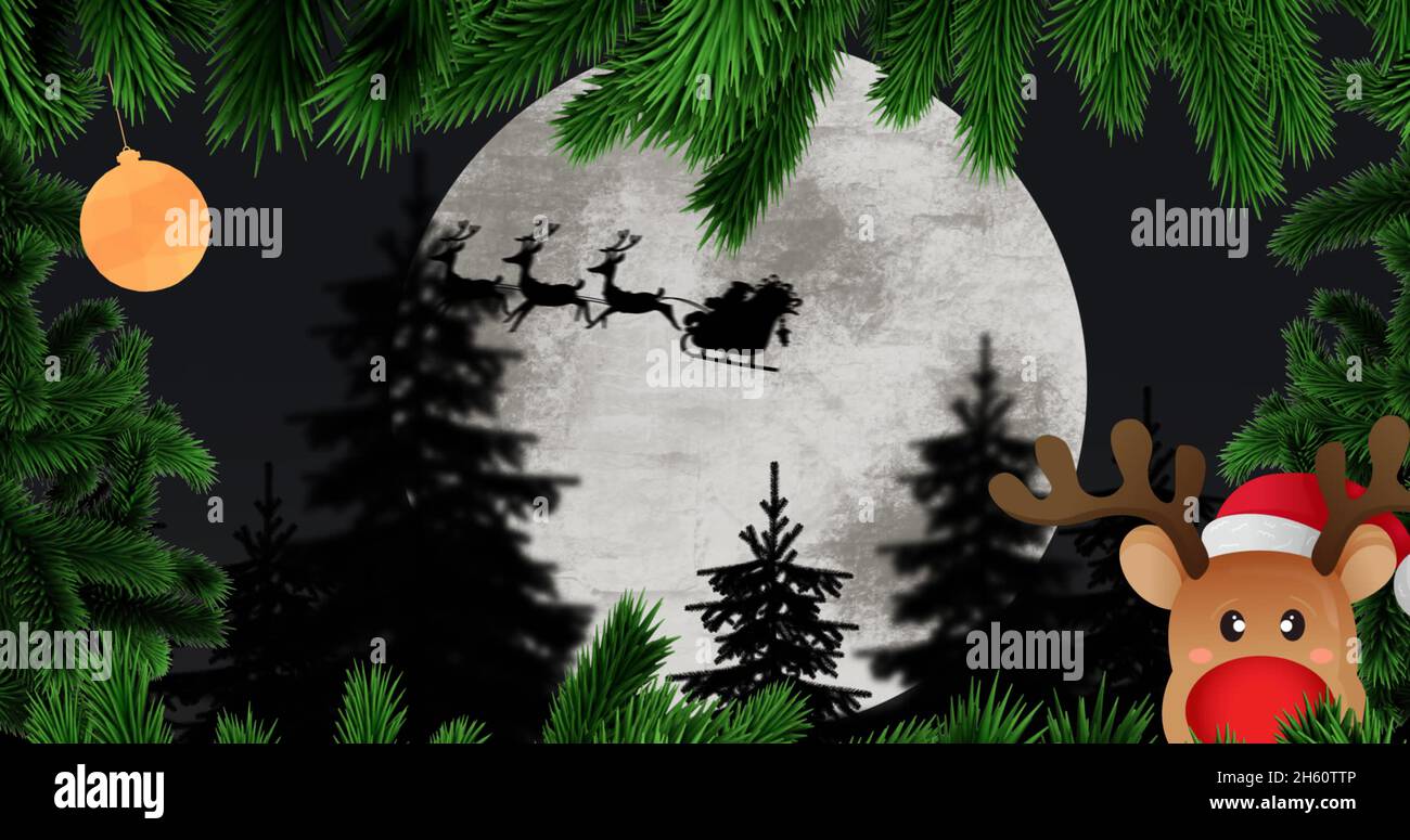 Moon christmas tree decoration hi-res stock photography and images - Alamy