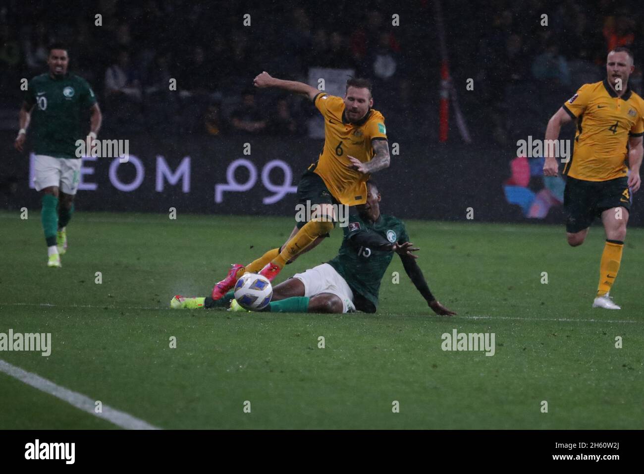 Socceroos vs Saudi Arabia Stock Photo - Alamy