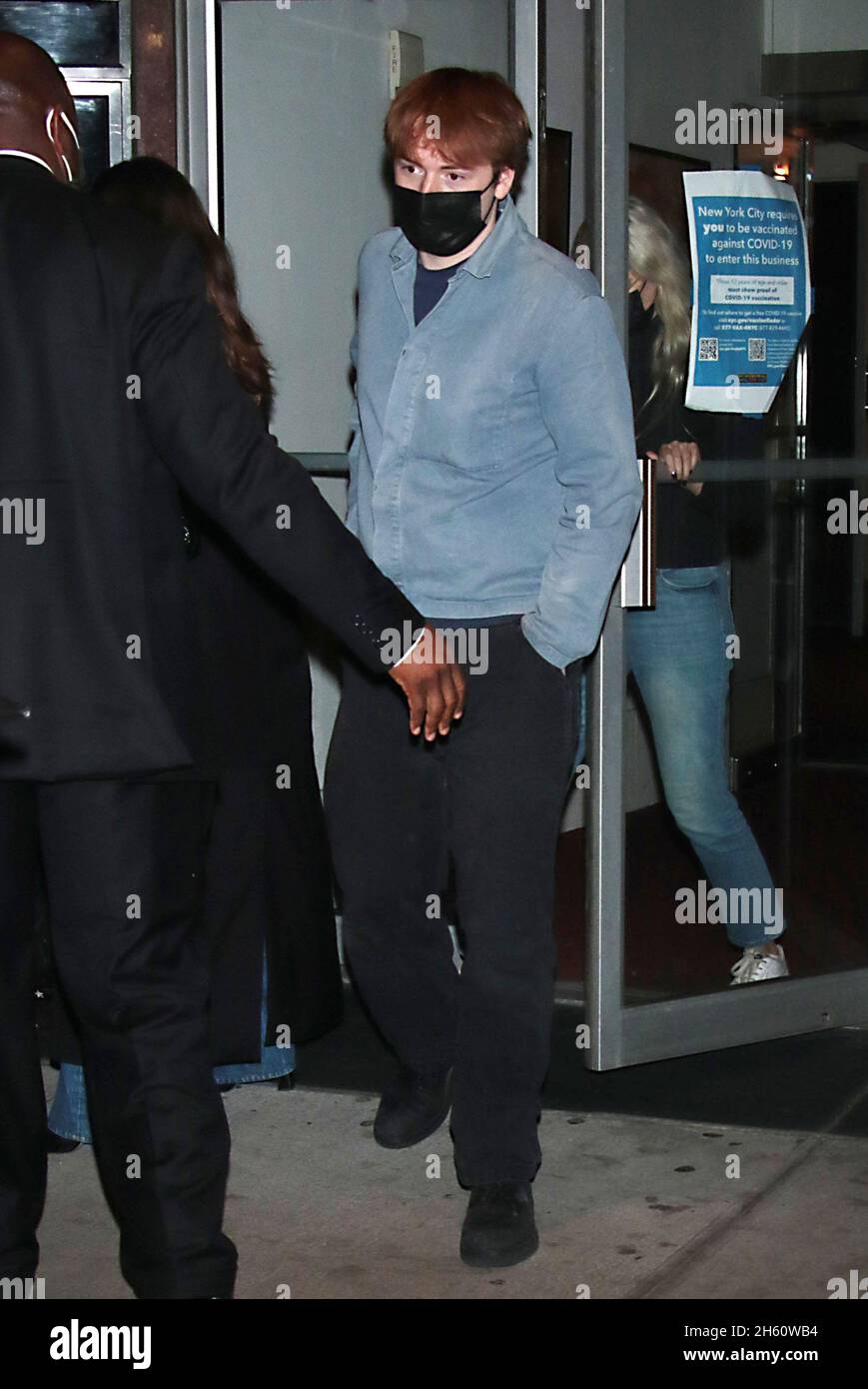 New York, NY, USA. 11th Nov, 2021. Cooper Hoffman at the screening and ...