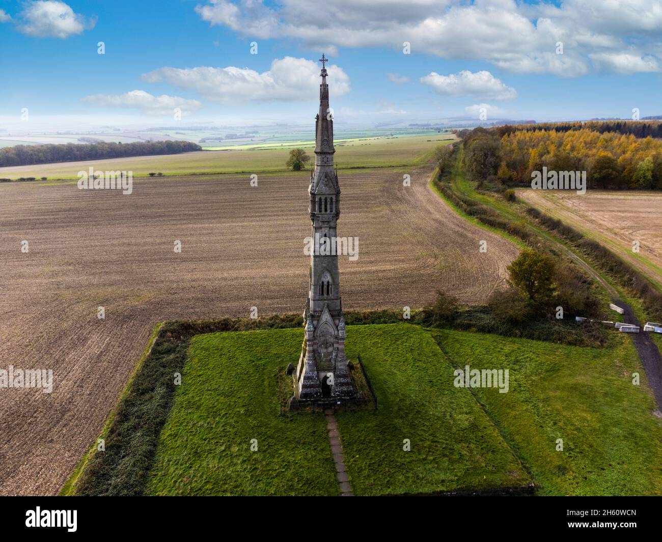 Sledmere Monument, Sledmere, East Riding of Yorkshire, UK Stock Photo ...