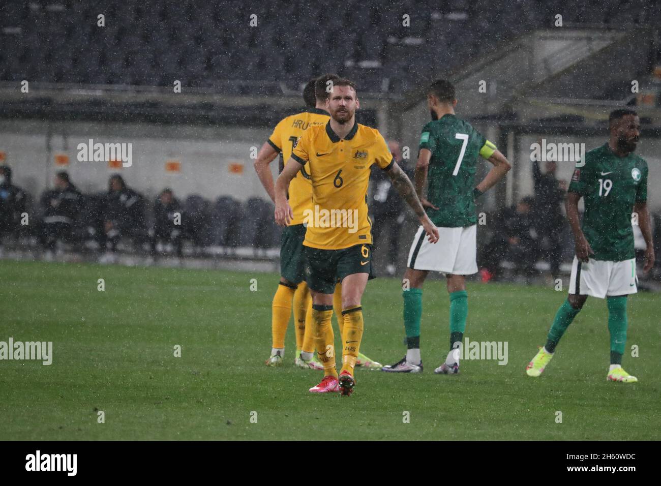 Socceroos vs Saudi Arabia Stock Photo - Alamy