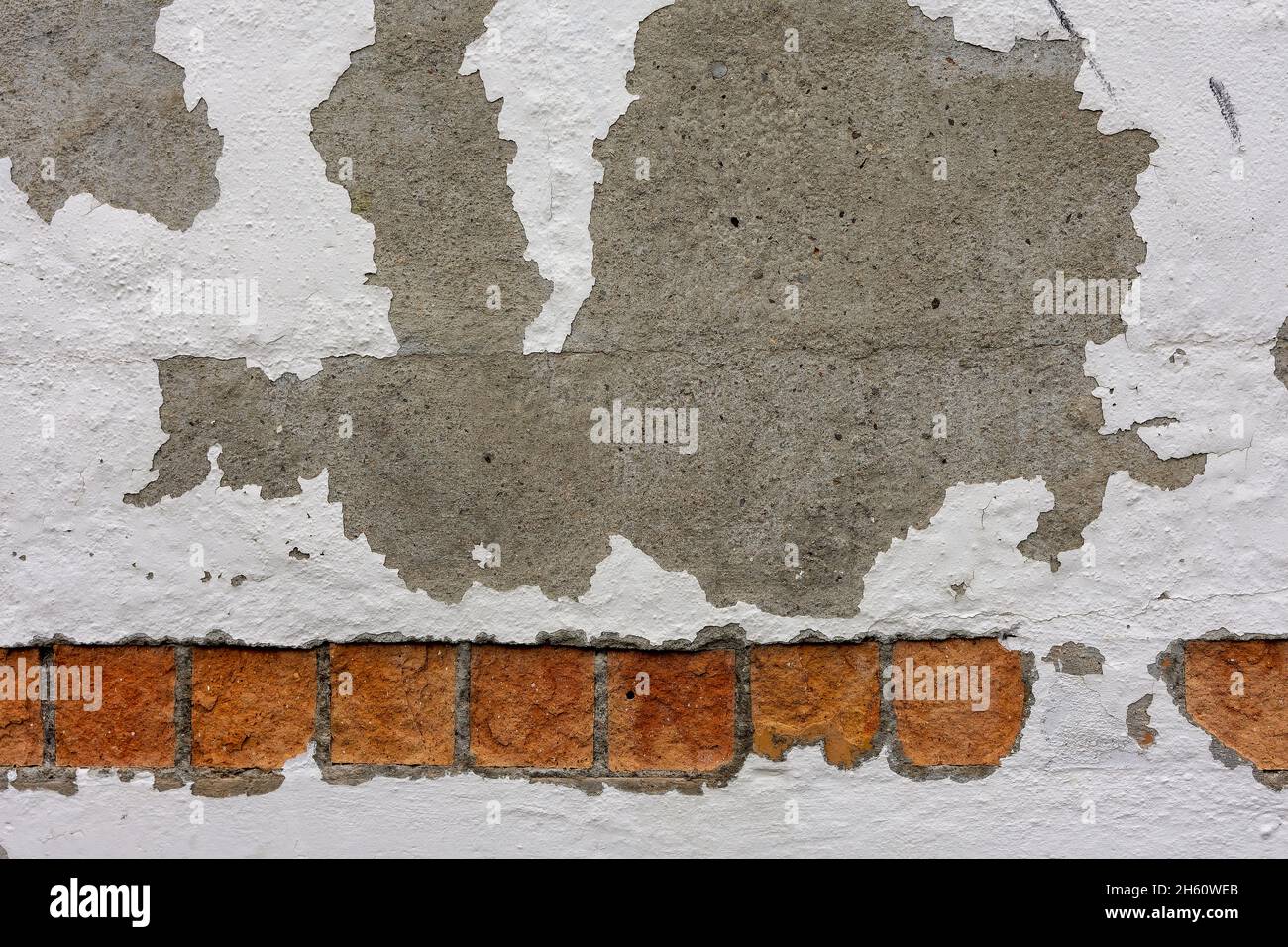 Old wall with weathered paint Stock Photo - Alamy