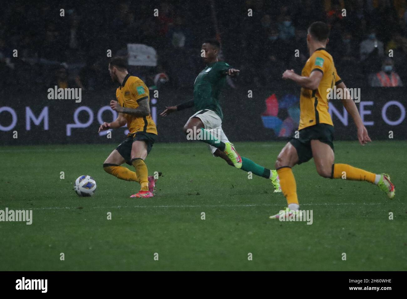 Socceroos vs Saudi Arabia Stock Photo - Alamy