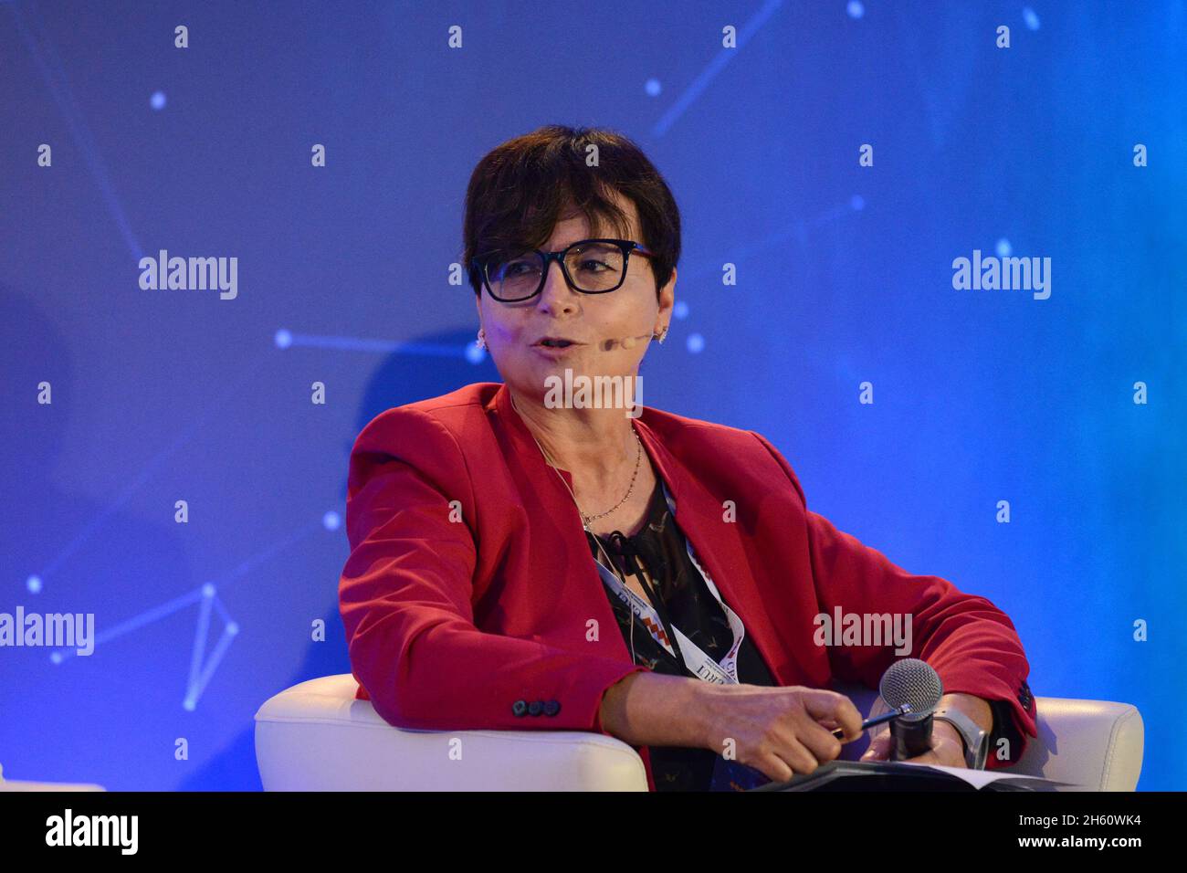 Rome, Italy. 12th Nov, 2021. Maria Chiara Carrozza Credit: Independent ...