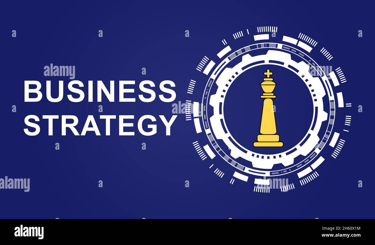 Illustration of a business strategy concept Stock Photo - Alamy