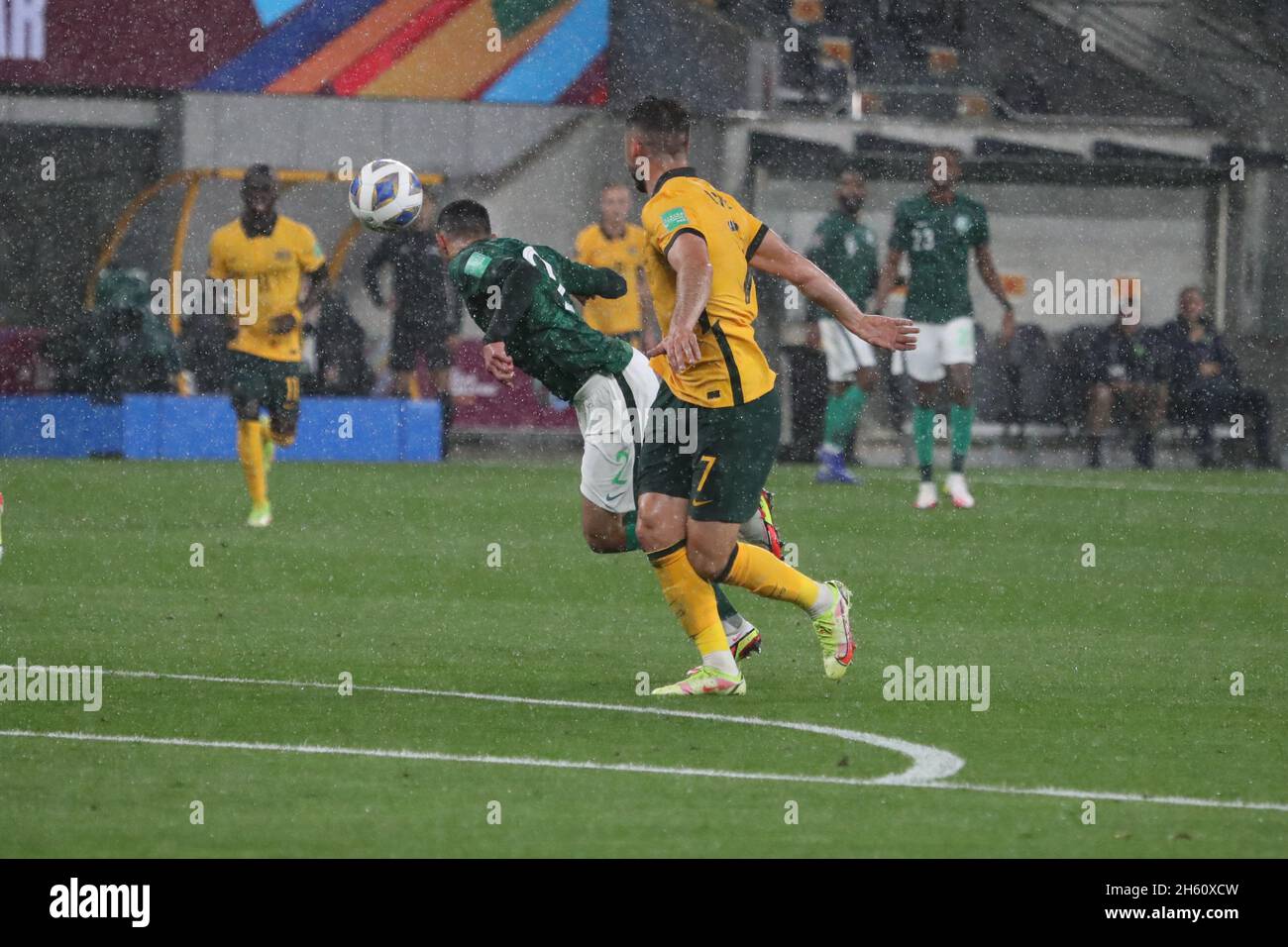 Socceroos vs Saudi Arabia Stock Photo - Alamy