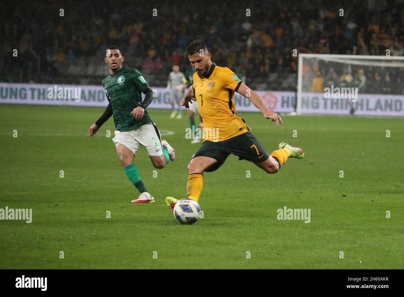 Socceroos vs Saudi Arabia Stock Photo - Alamy