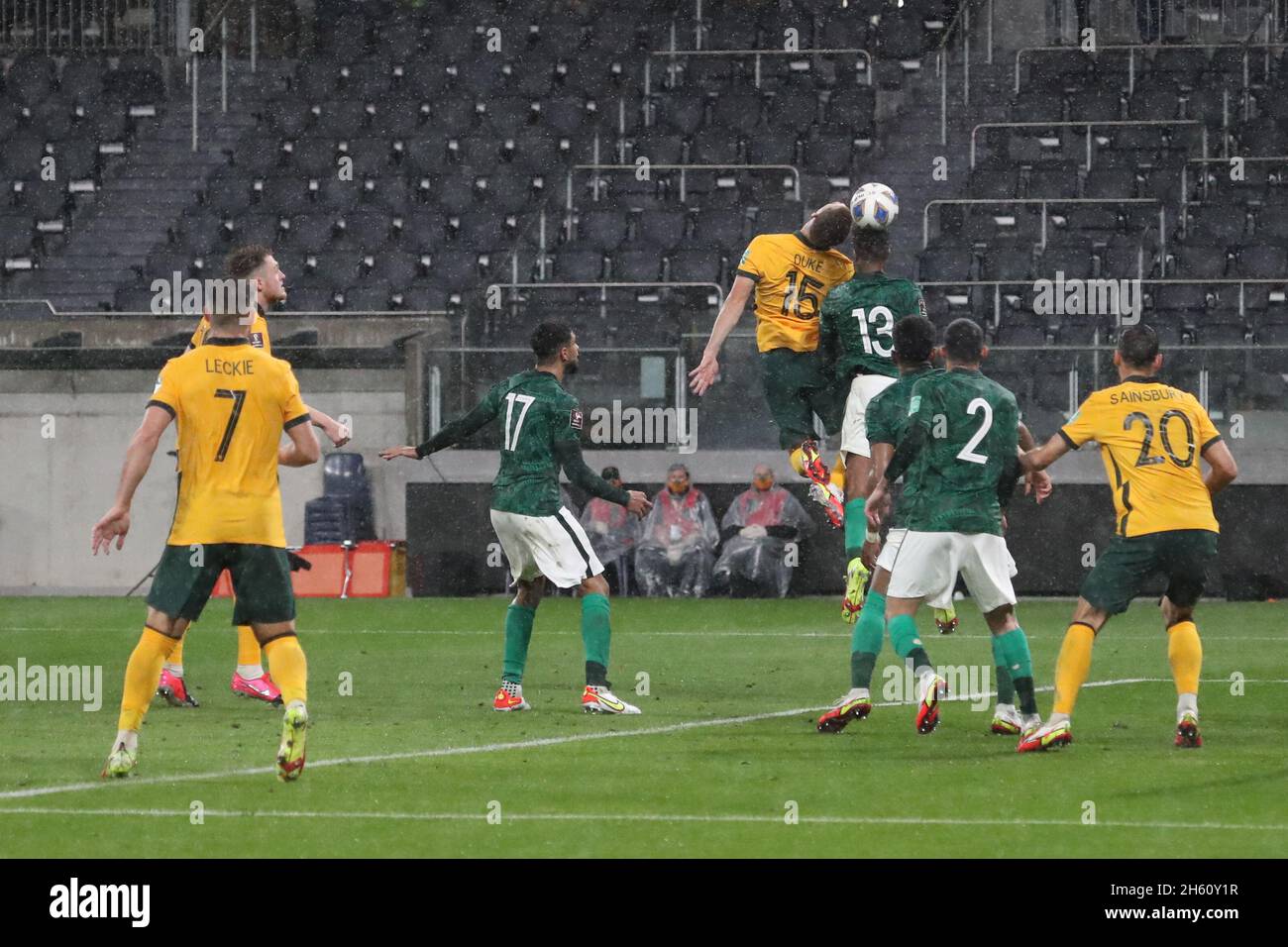 Socceroos vs Saudi Arabia Stock Photo - Alamy